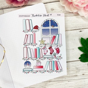 Festive Bookshelf Tracker | Decorative & Functional Planning | Reading ...