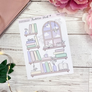 Daytime Reading Bookshelf Tracker | Decorative & Functional Planning ...