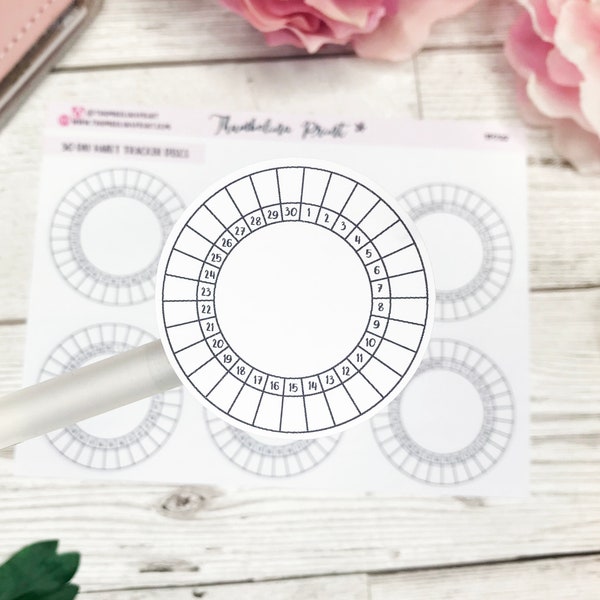 Circle Tracker - Etsy
