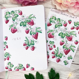 Sweet Strawberries Title Page | Decorative & Functional Planning ...