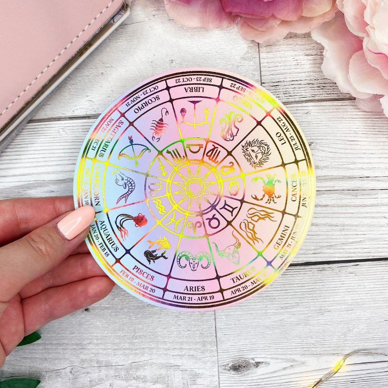Zodiac Wheel - Etsy