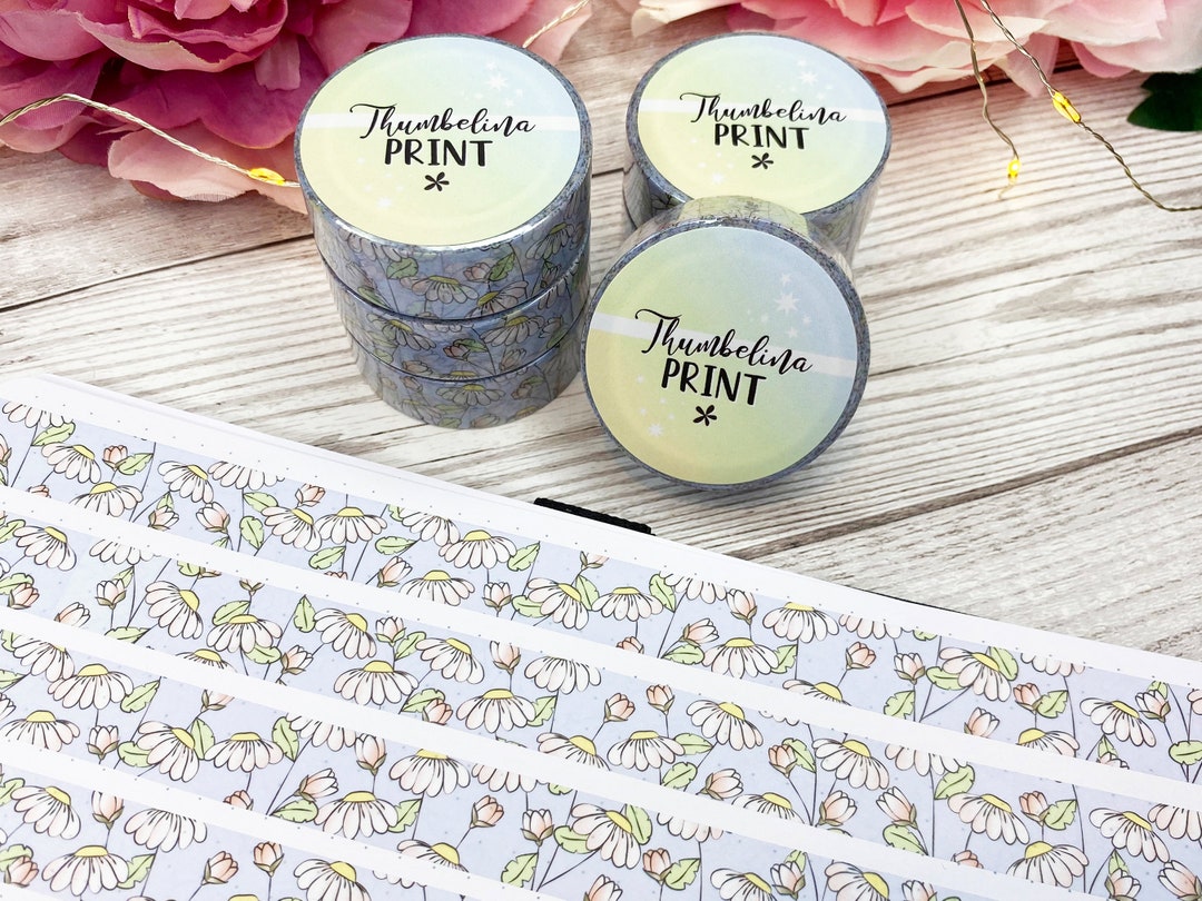 Daisy Chain Washi Tape | Decorative & Functional Planning | Decorative ...