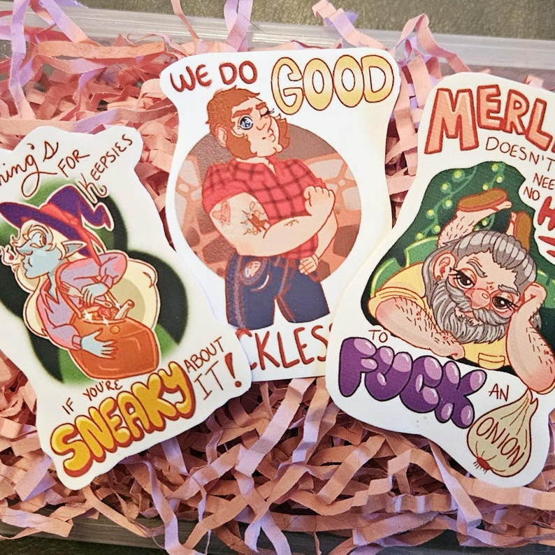 TAZ Balance Boyz Sticker Pack - Etsy