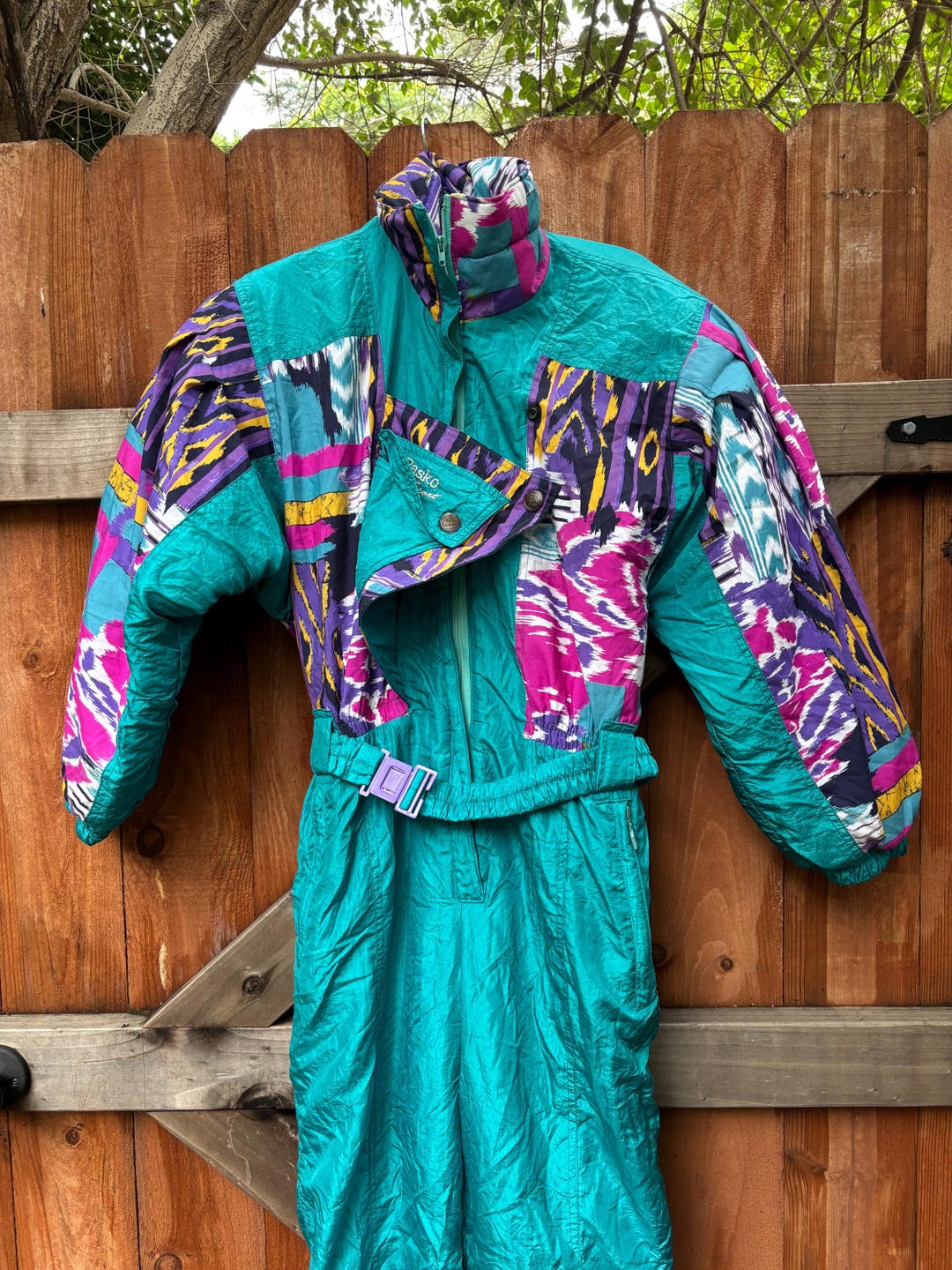 Retro Ski Suit Vintage 90s - Etsy