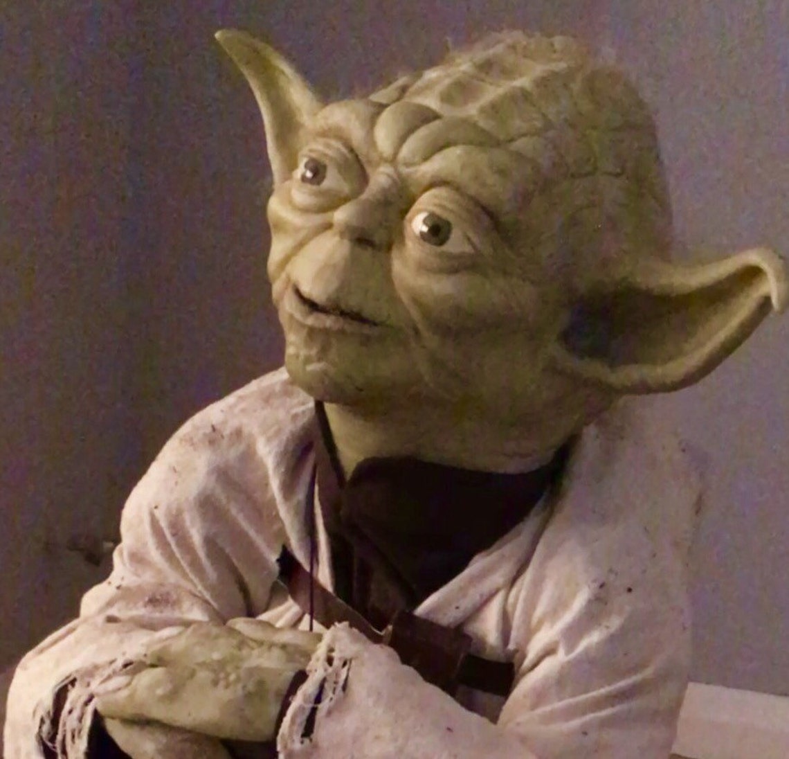 Star Wars Yoda Puppet Prop 1/1 custom Life Size Prop Replica | Etsy