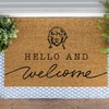 Welcome to the Cottage, New Home Gift, Welcome Mat, Country Decor ...