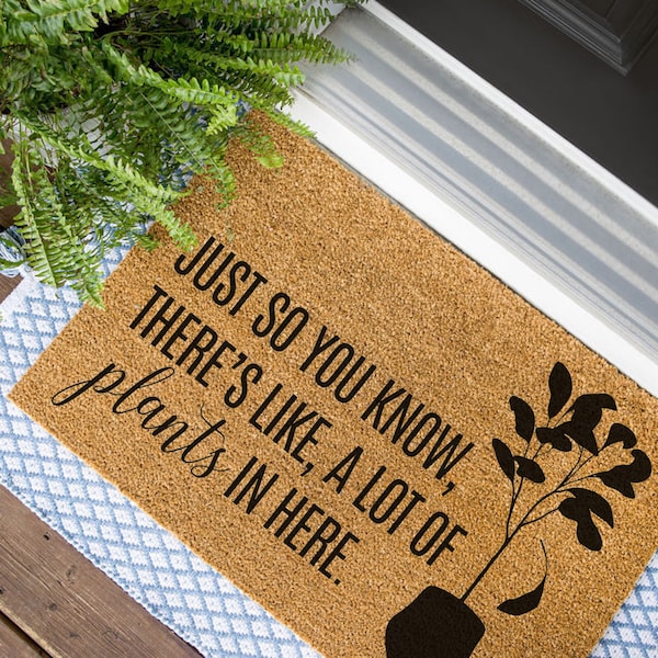 Plant Doormat - Etsy