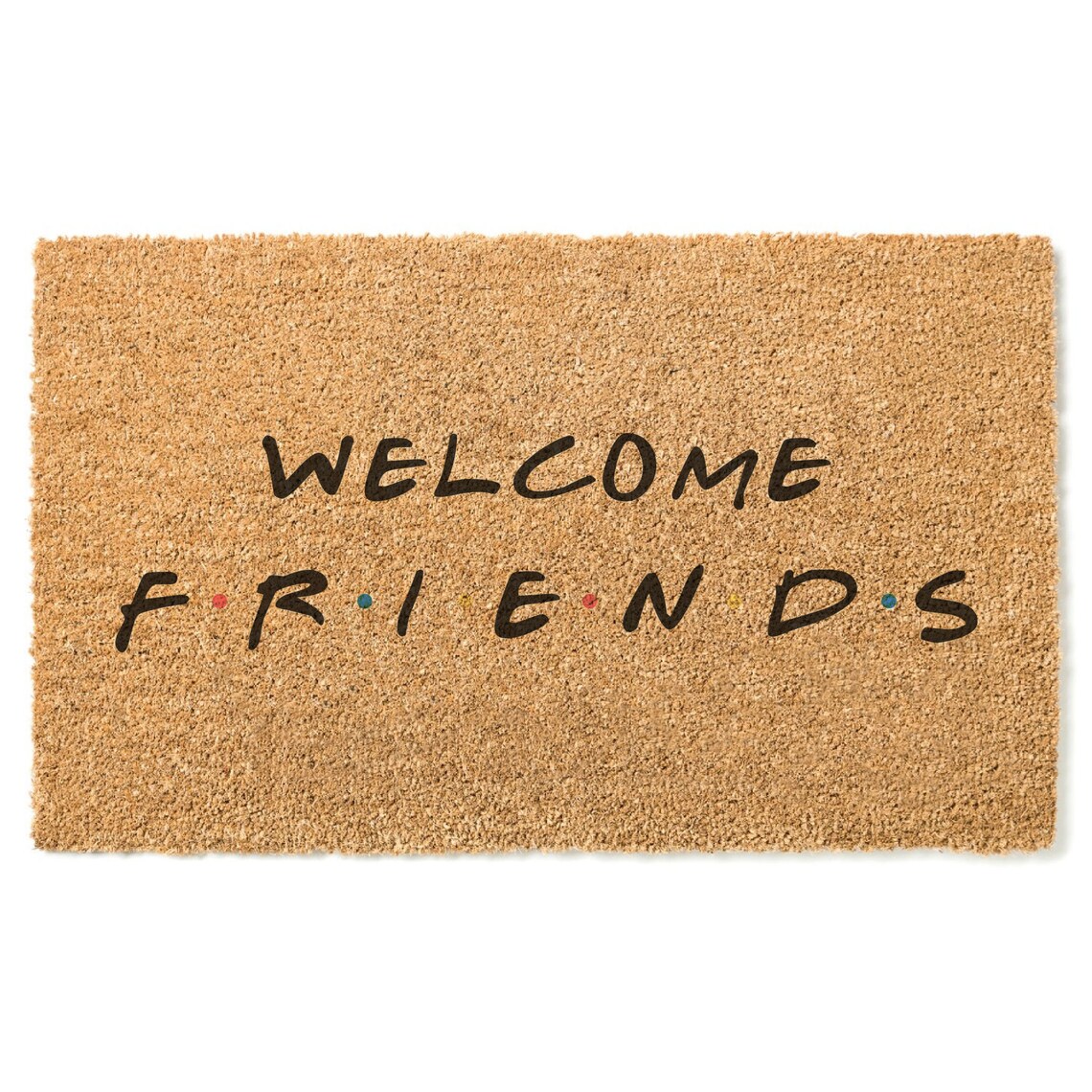 Welcome Friends Doormat Friends Welcome Welcome Door Mat | Etsy