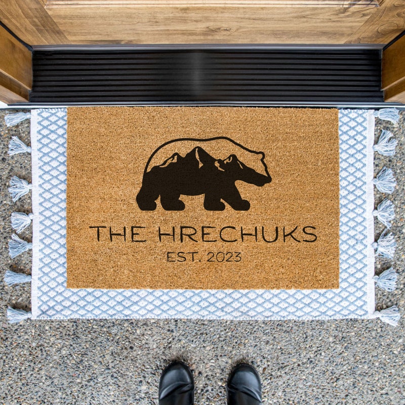 Personalized Doormat - Etsy