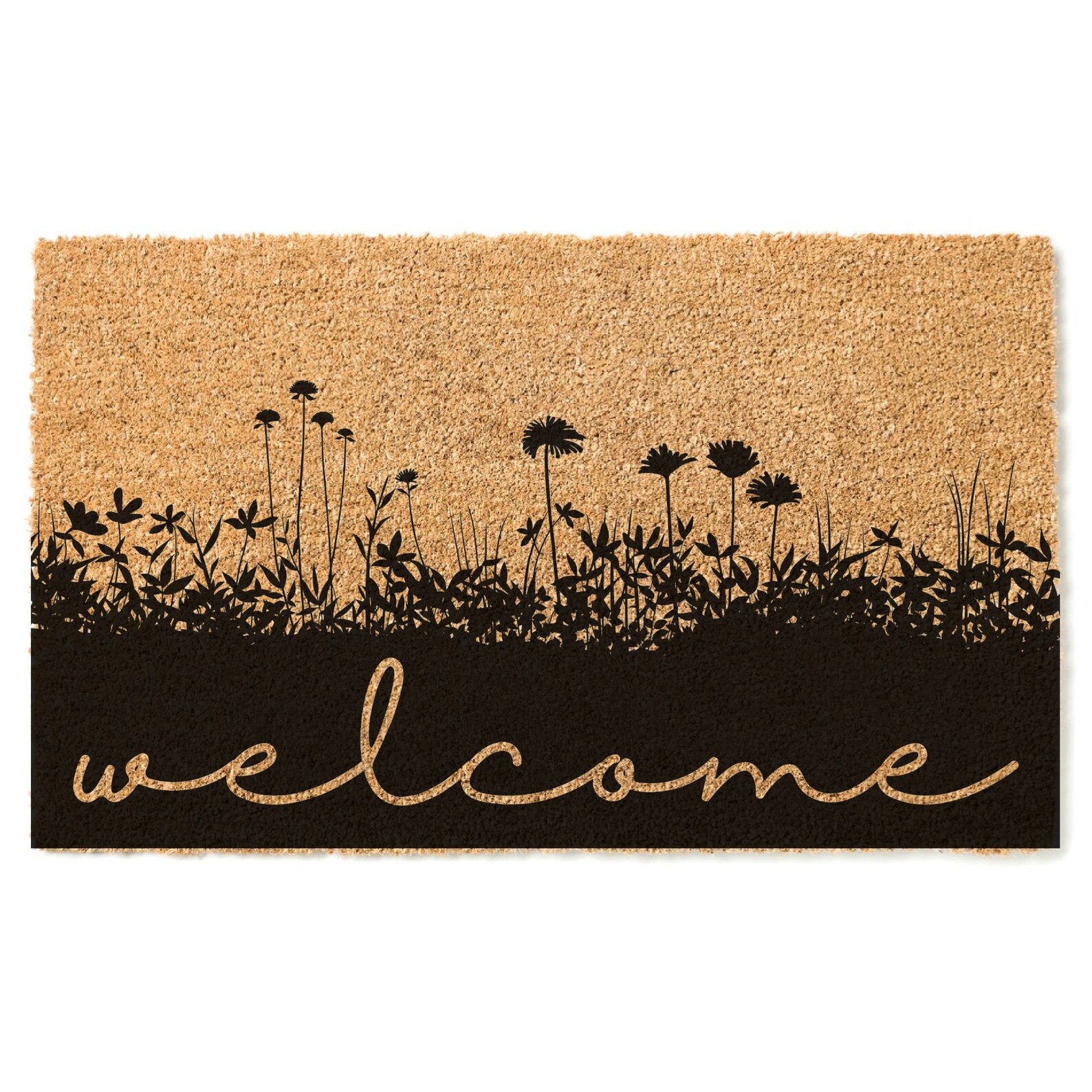 Welcome Garden Spring Doormat / Welcome Mat / Door Mat / - Etsy