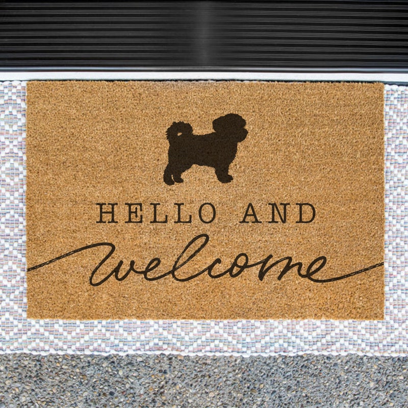 Dog Door Mat - Etsy