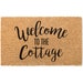 Welcome to the Cottage, New Home Gift, Welcome Mat, Country Decor ...