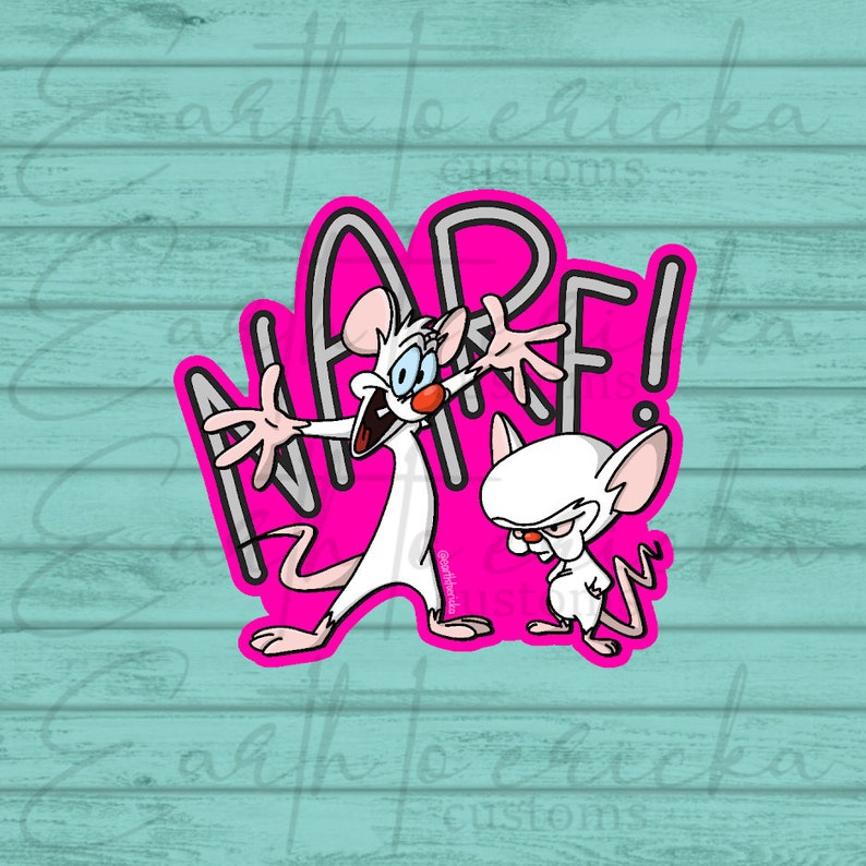 NARF Mouse Lab Rats Lab Mice Pinky & The Brain Brain | Etsy