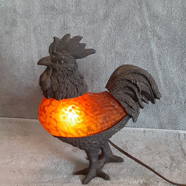 Rooster Lamp - Etsy