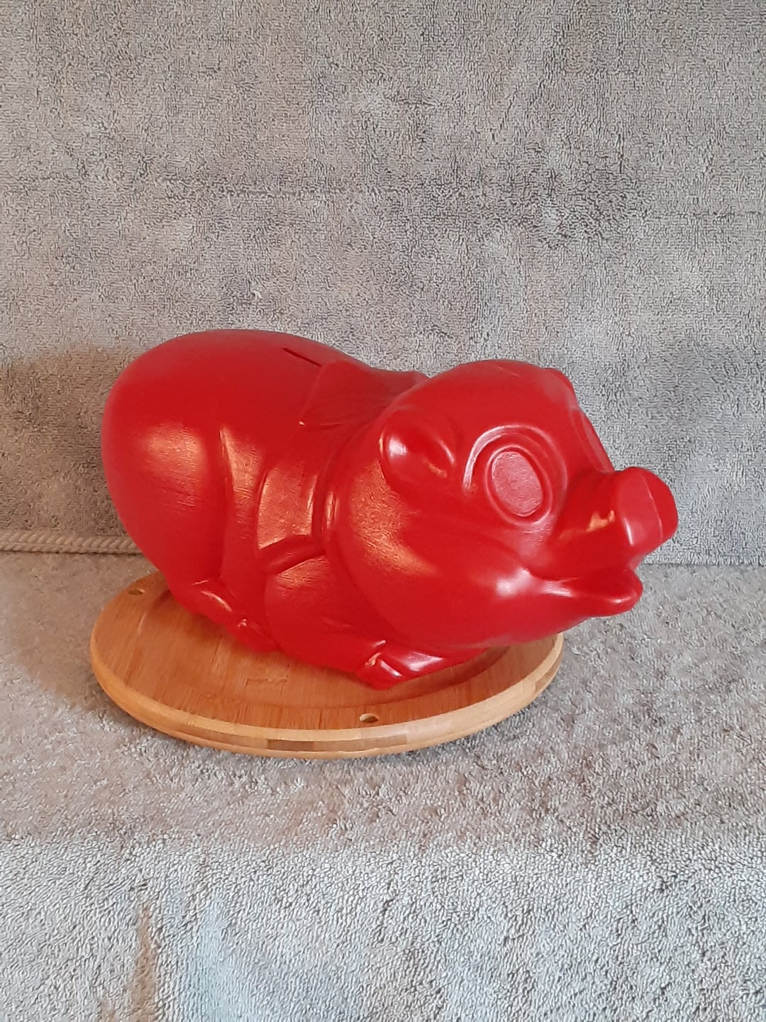 Blow Mold Piggy Bank Plastic Piggy Bank - Etsy
