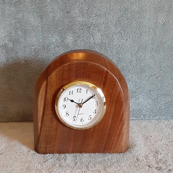 Wood Mantle Clock - Etsy