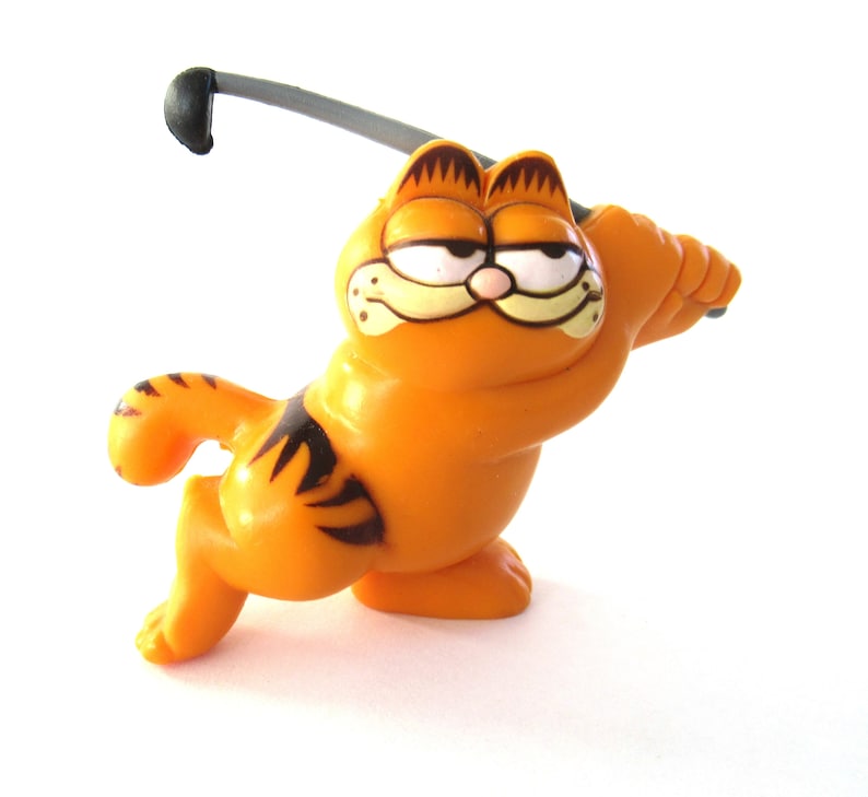 Garfield Figures, Vintage Pvc Figures Made in Hong Kong #961GC3K2 - Etsy