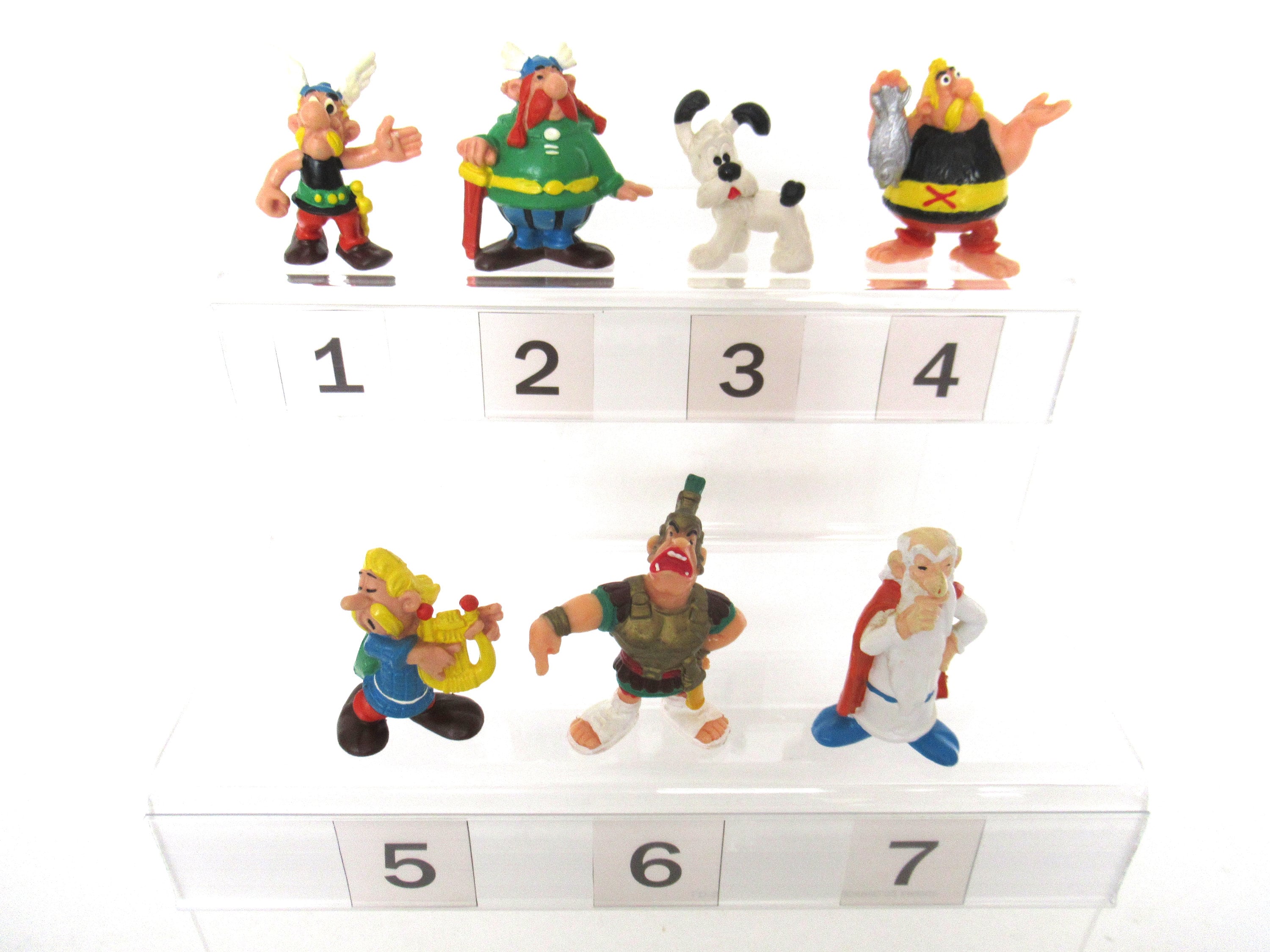 Asterix and Obelix Figures Bully Dargaud '74 #89FG14K1 - Etsy