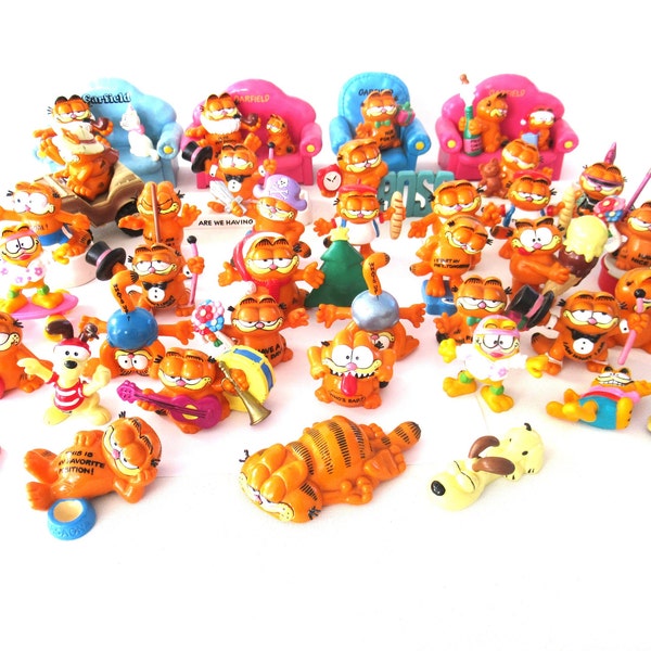 Garfield Toy - Etsy