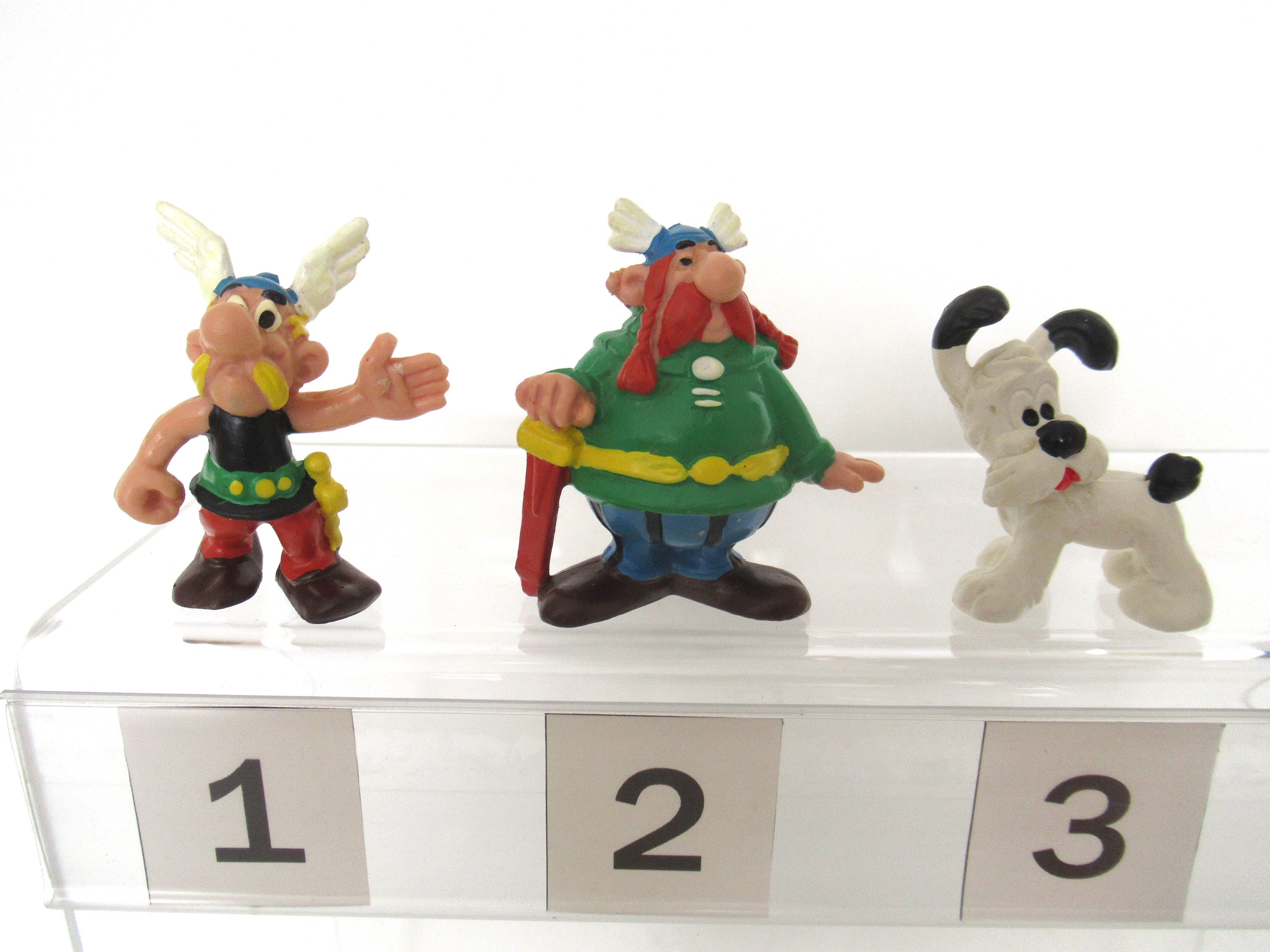 Asterix and Obelix Figures Bully Dargaud '74 89FG14K1 - Etsy