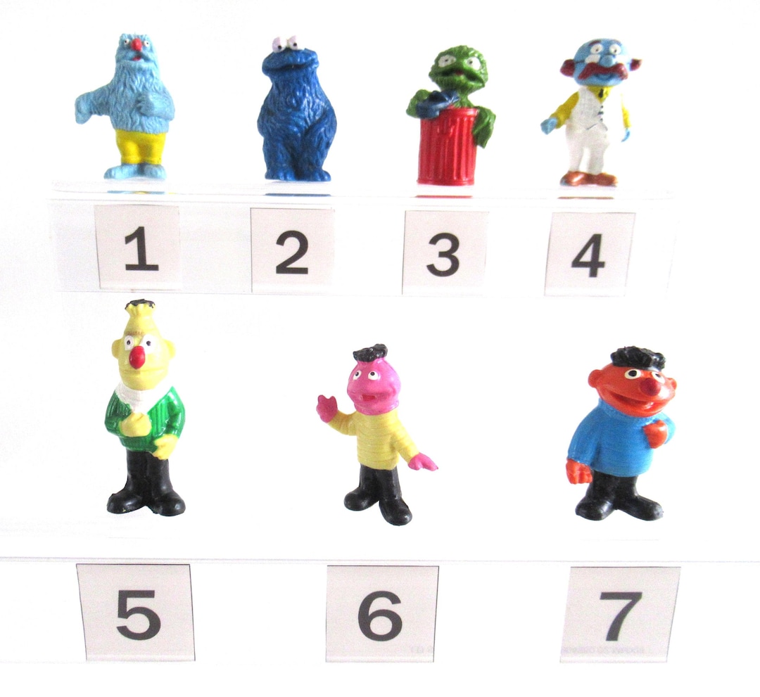 Sesame Street, the Muppets Figures 1970s #8A0G40K2 - Etsy