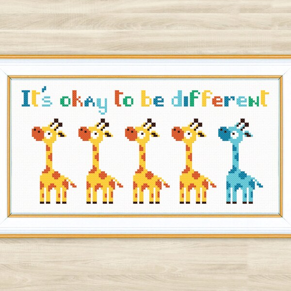 Autistic Cross Stitch - Etsy