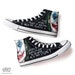 CLOWN Hi-top Custom Joker Converse the Joker Shoes, Comic Art Shoe ...