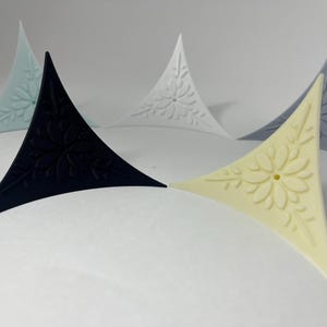 Flower W/ Vine/stem Design Stair Dust Corners – 3D Printed Victorian ...