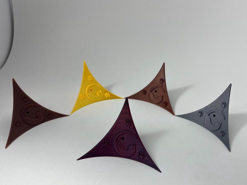 Cat and Paw Design Stair Dust Corners – 3D Printed Victorian Style Dust ...