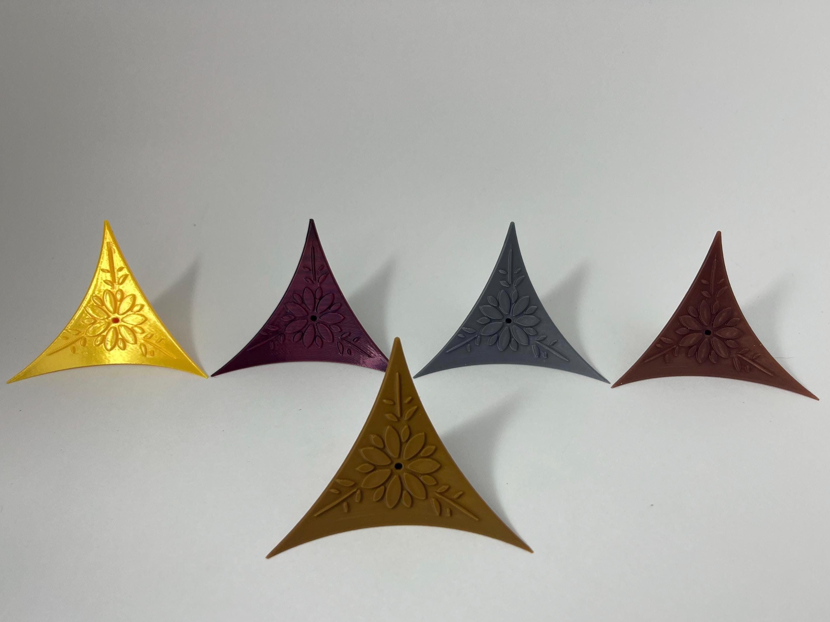 Flower W/ Vine/stem Design Stair Dust Corners – 3D Printed Victorian ...