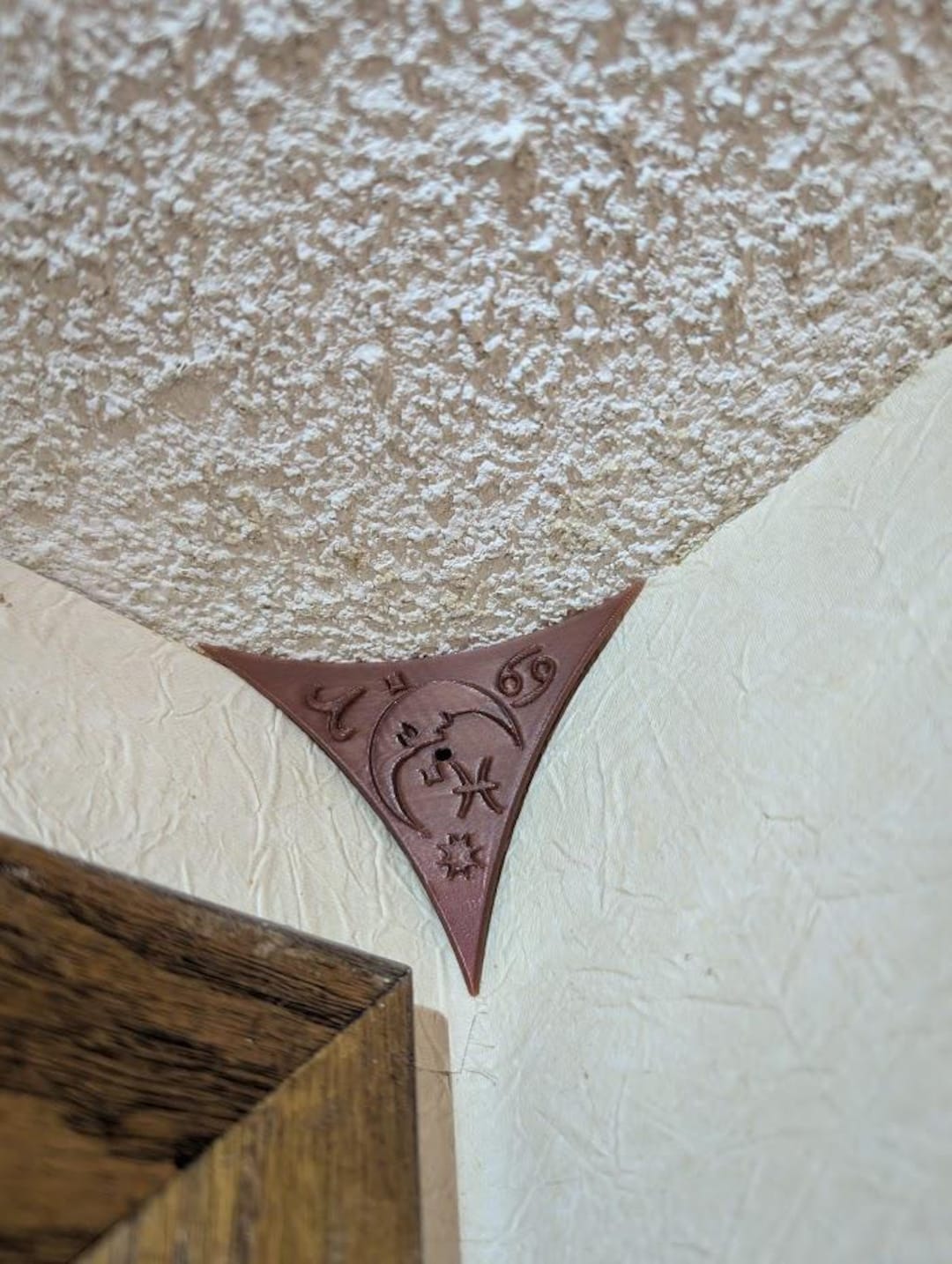 Astrology Moon 3D Printed Corner Decor | Whimsical Dust Corner Accent ...