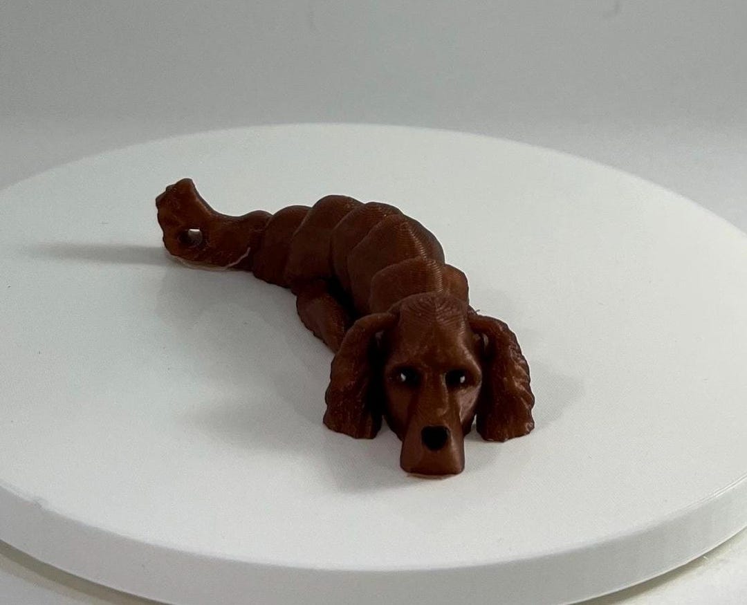 Irish Setter Keychain or Figure for Flexi/fidget - CUSTOM Size, Color ...