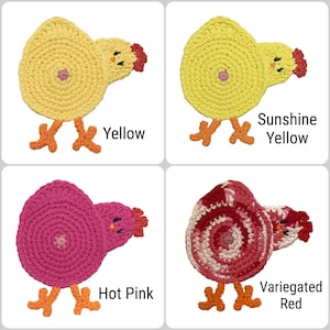 Chicken Butt Cup Coaster, Whimsical Hen Coaster, Chicken Lover Crazy ...