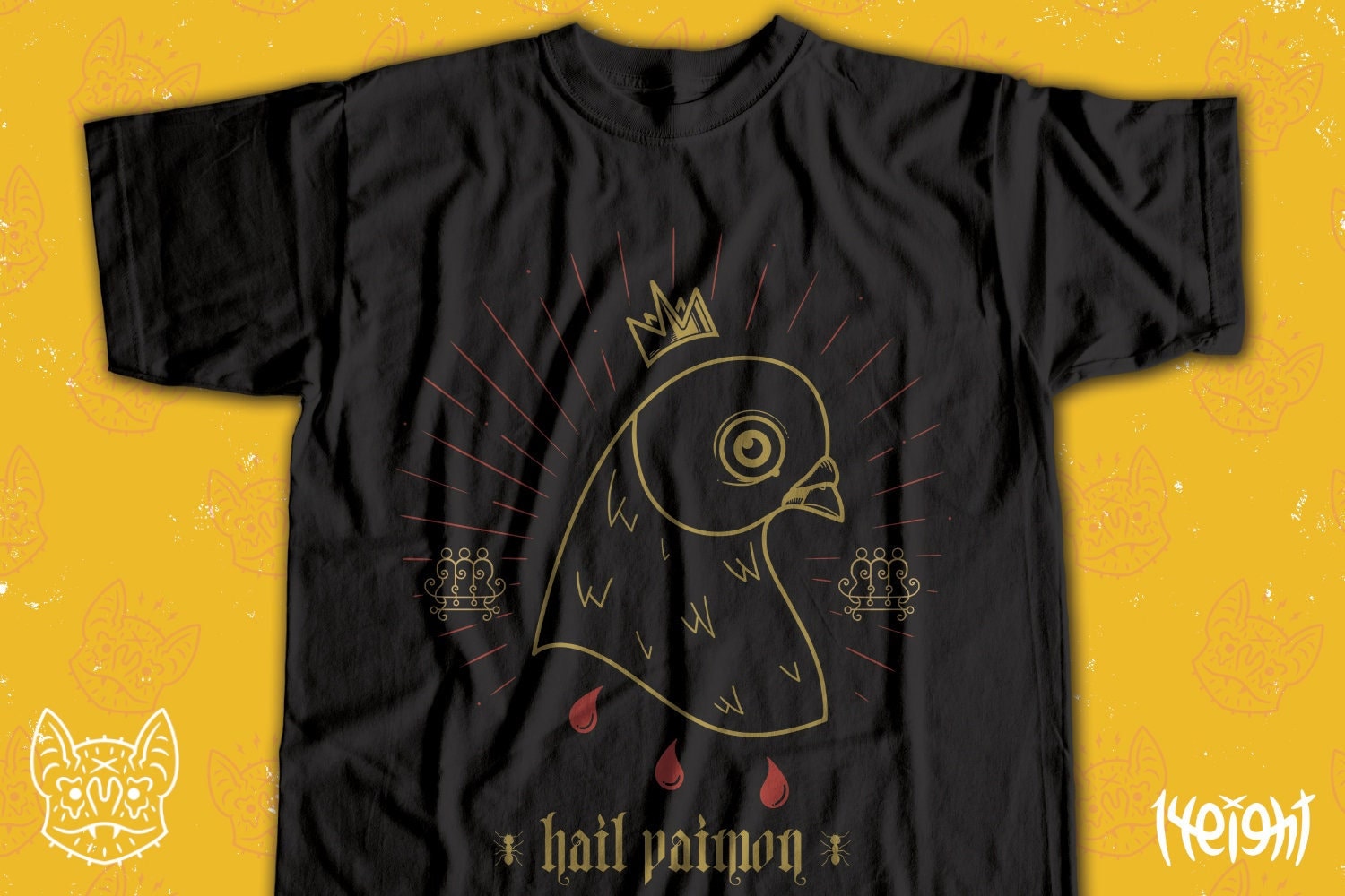 Hail Paimon Horror T-shirt / Demon / Demonology / Occult - Etsy