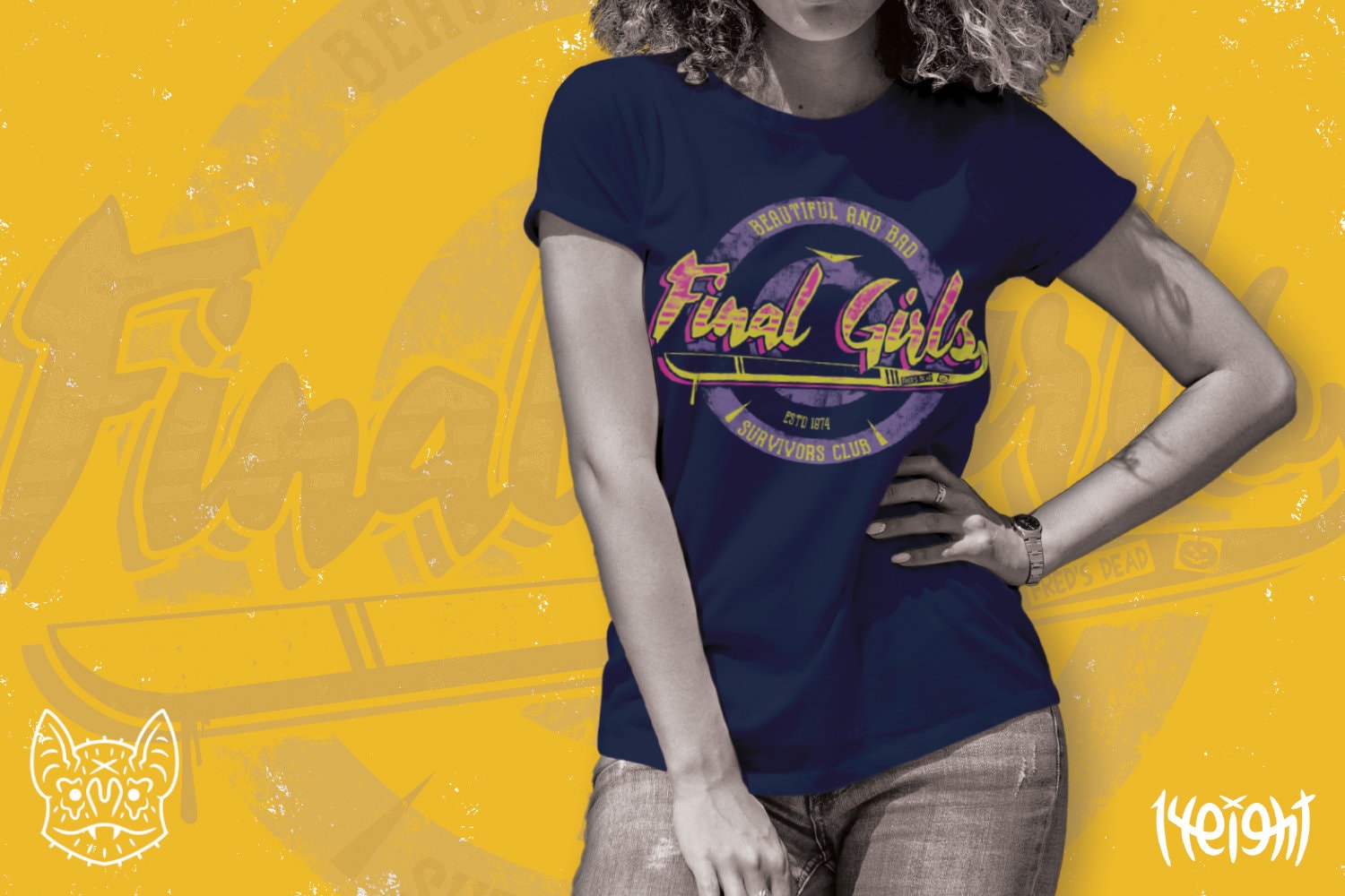 Fight Like A Final Girl Horror T Shirt / Scream Queen T - Etsy