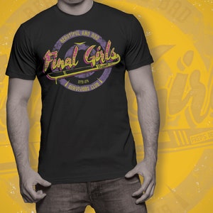 Fight Like A Final Girl - Horror T Shirt / Scream Queen T Shirt ...