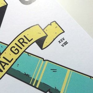 Final Girl - Small Horror Movie Art Print / Gothic Decor / Halloween ...