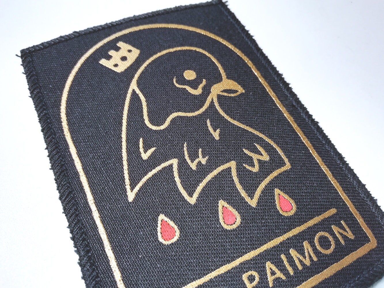 Hail Paimon Screen Printed Horror Patch / Demonology / - Etsy