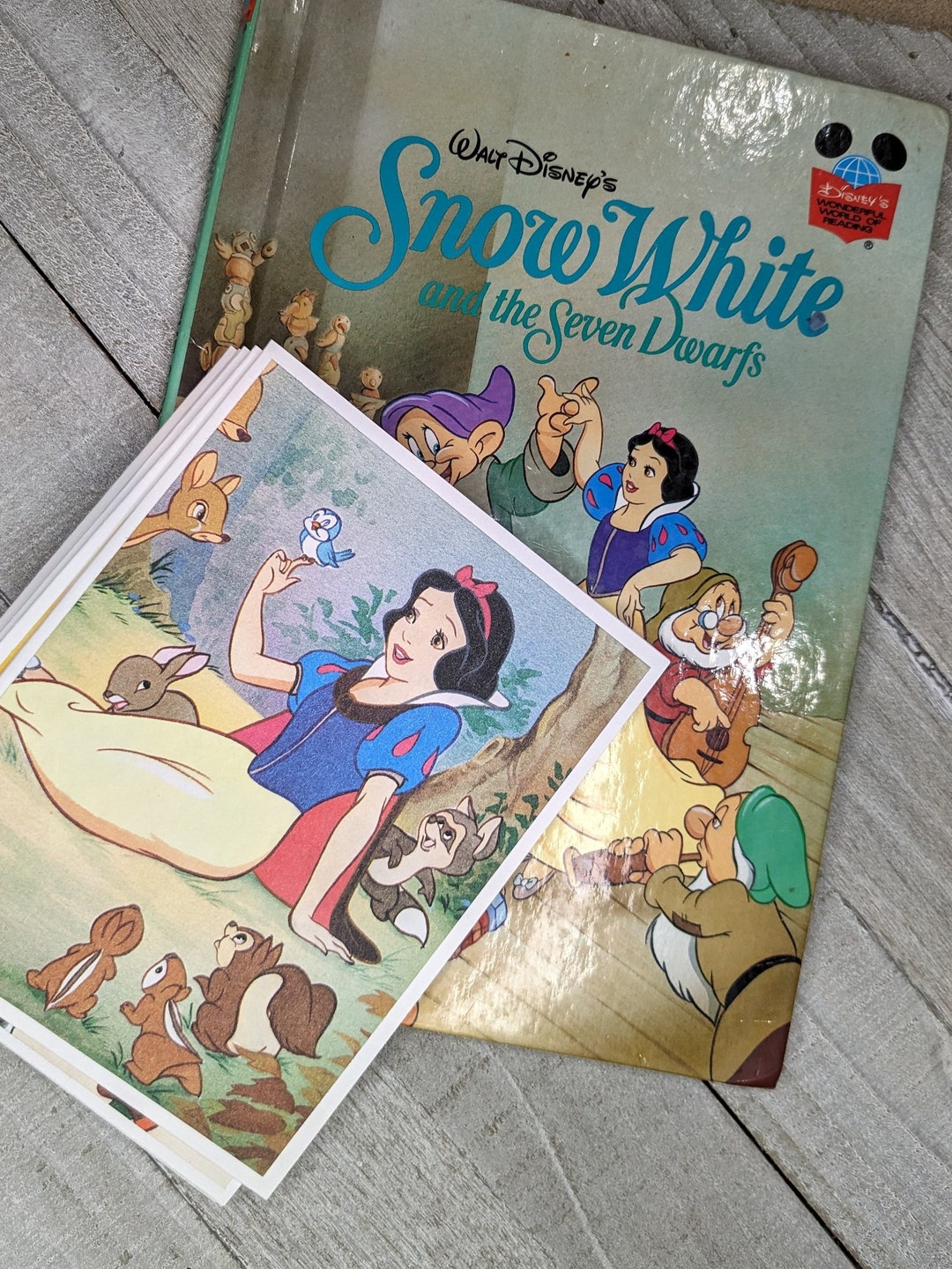 Snow White Little Golden Storybook Repurposed Into Blank - Etsy