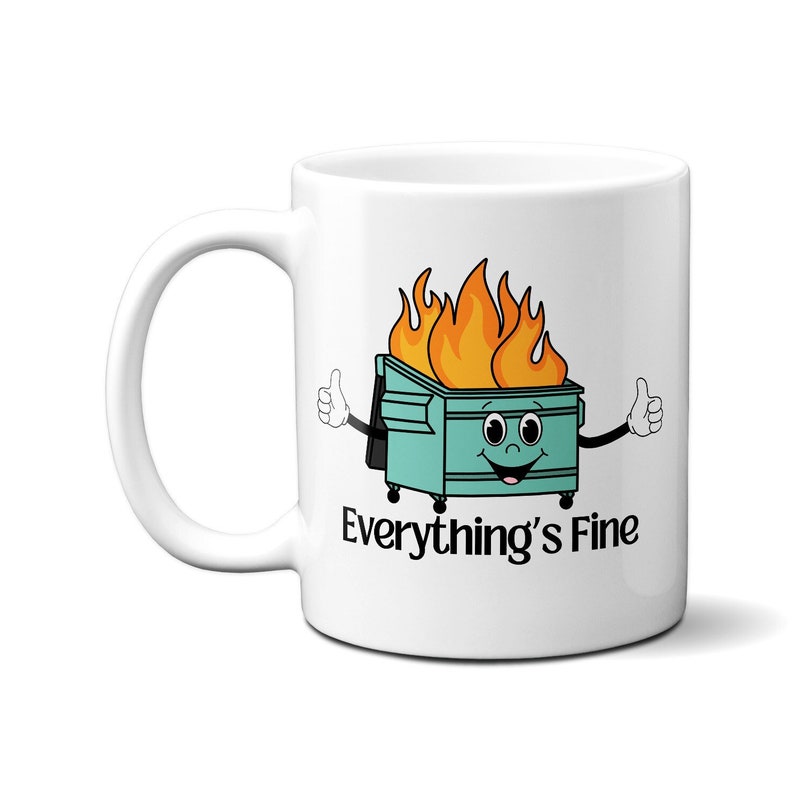 Fire Joke Mug - Etsy