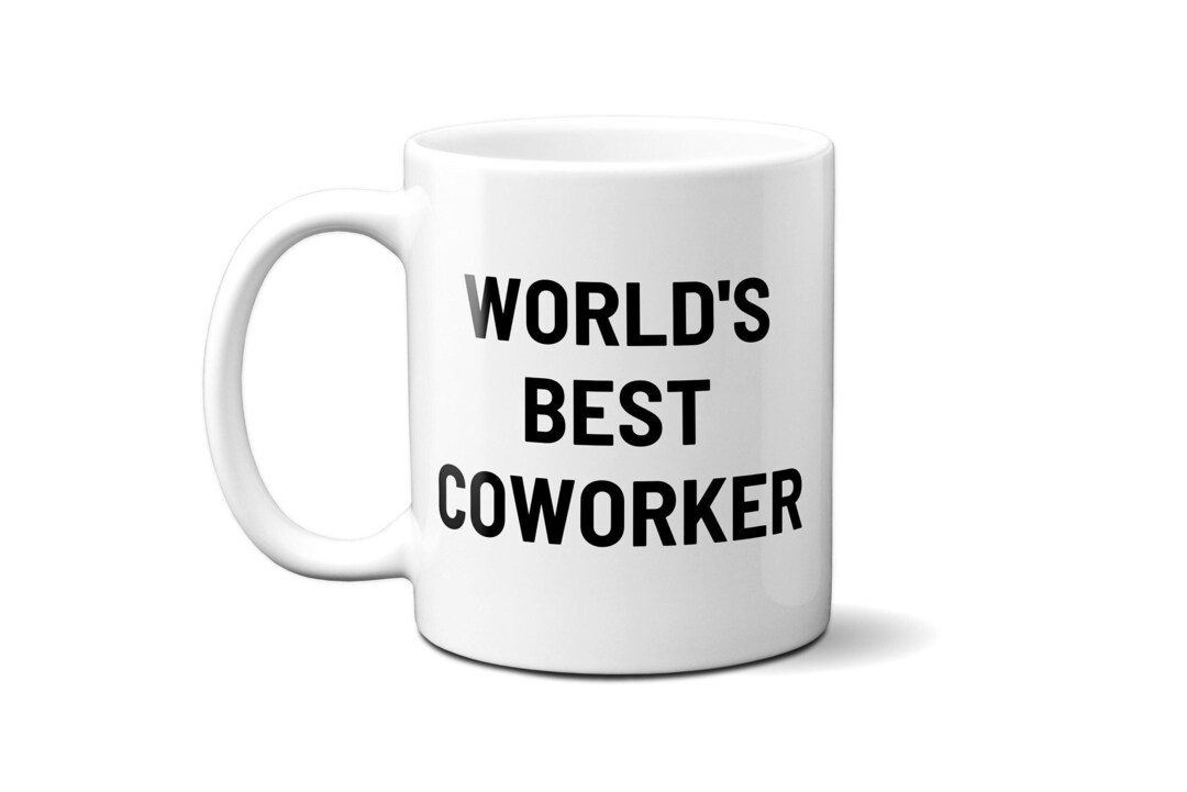 World's Best Coworker | Office Mug | Office Christmas Gift Coworker ...