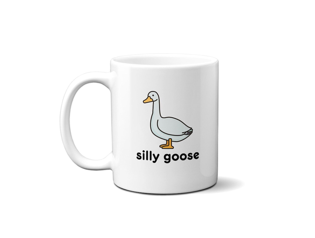 Goose Bumps Silly Goose Mug | Silly Goose Coffee Cup | Funny Gift ...