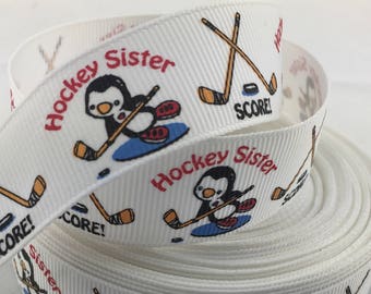 Hockey ribbon | Etsy