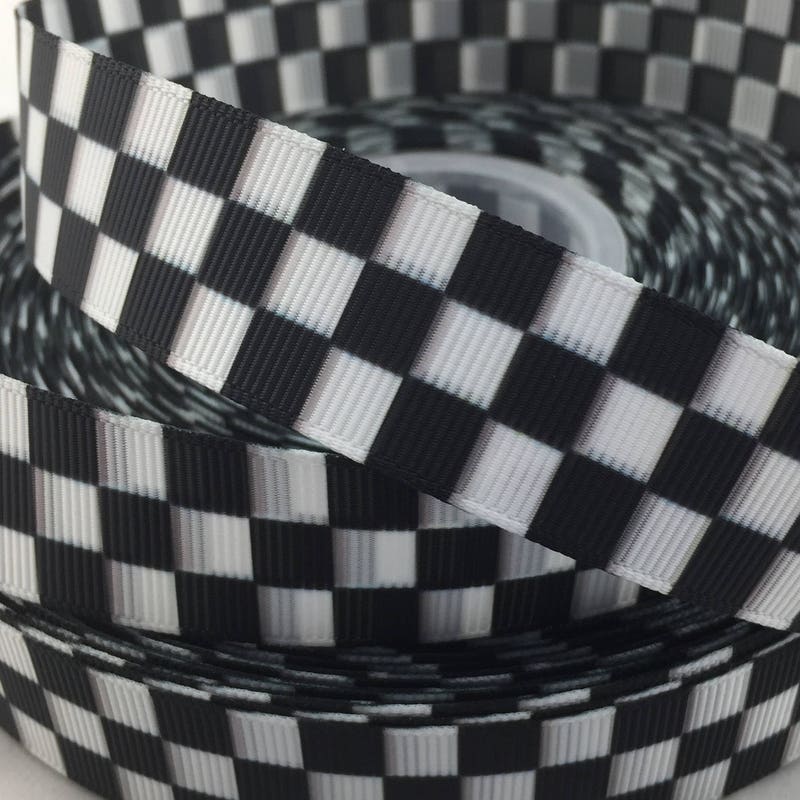 Checkered Ribbon - Etsy