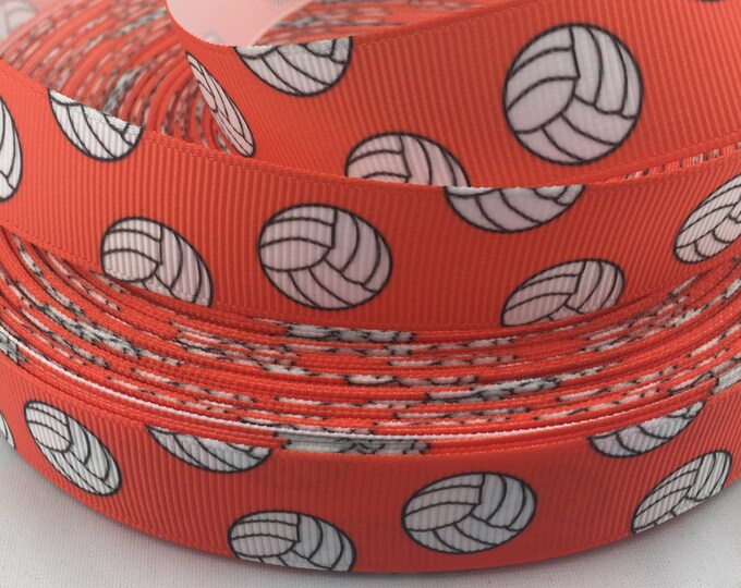 Royal Blue Volleyball Grosgrain Ribbons,volleyball Ribbons, Sports ...
