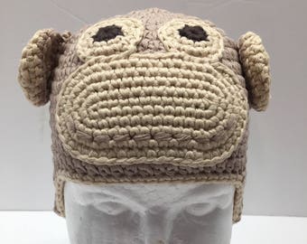 Knit monkey hat | Etsy