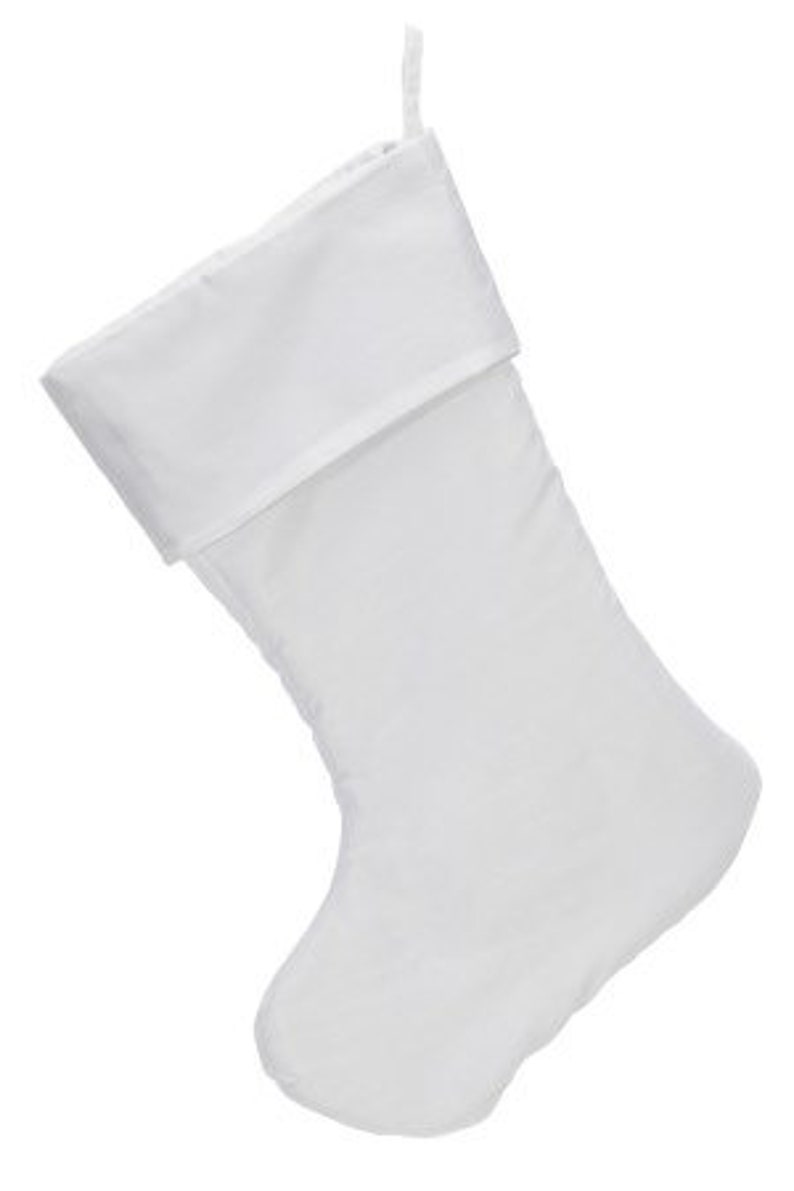 Blank Christmas Stocking available in some fun colours your | Etsy