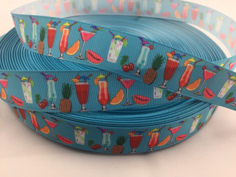 Margarita ribbons Drink ribbon alcoholic ribbonwine | Etsy