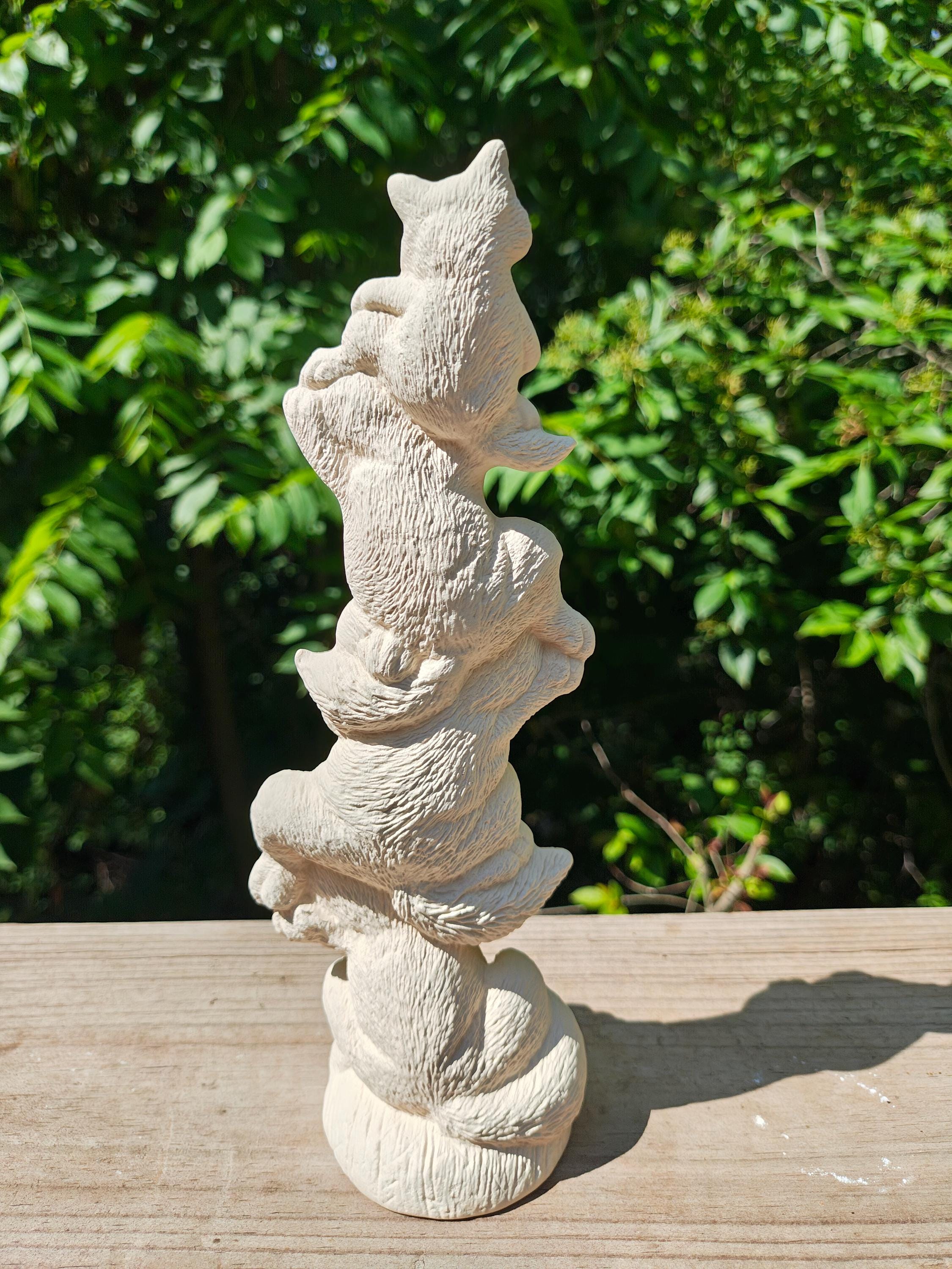 Stack of Cats Bisque - Etsy