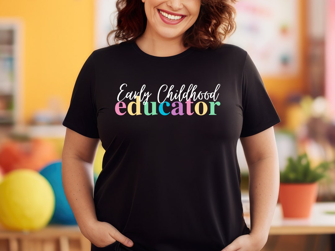 Early Childhood Educator Teacher PNG File Boho for Shirts, Mugs, Tote ...